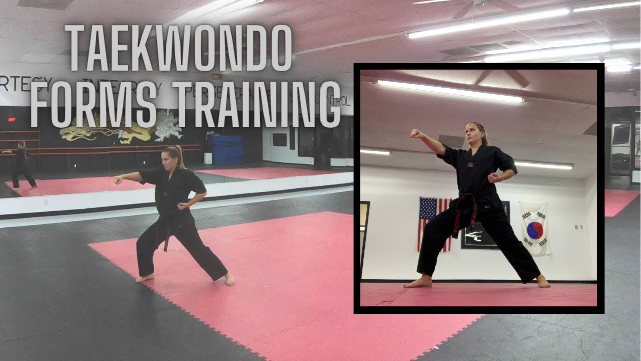 Taekwondo Forms Training - YouTube