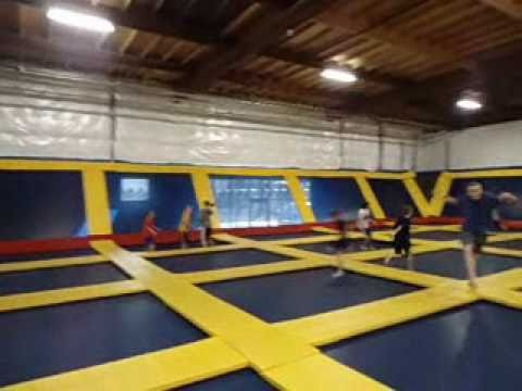 Sky High Sports - Trampoline Fun! - YouTube