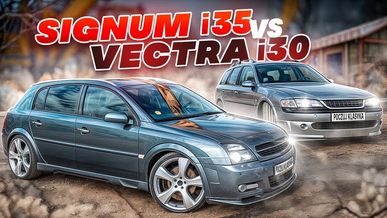 Porównanie Opel Vectra i30 vs i35 - YouTube