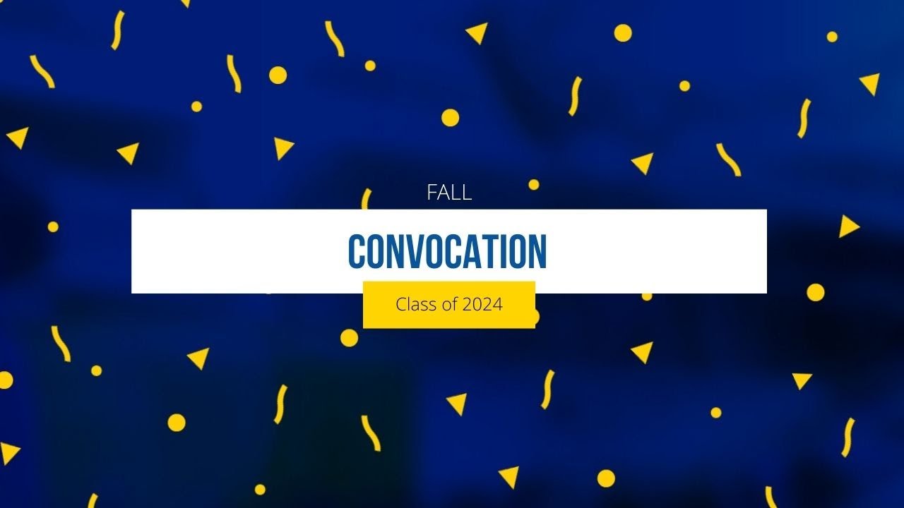 Convocation Fall 2024 - YouTube