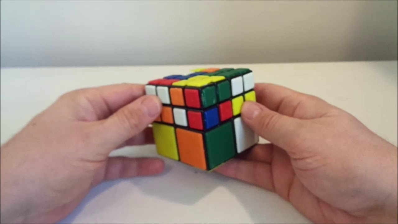 4x4x4 AI Bandaged Cube (Center 3-Cycle) Tutorial - YouTube
