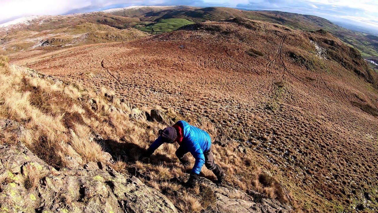 Lake District National Park - a walk out of Kentmere for a steep climb ...
