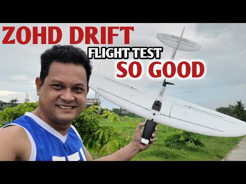 ZOHD DRIFT PNP VERSION FIRST TEST USING 2s 950mah Lipo Batt - YouTube