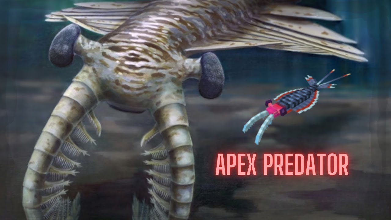 The first APEX predators of the Ocean (Minecraft PN Cambrian radiodonts showcase) - YouTube