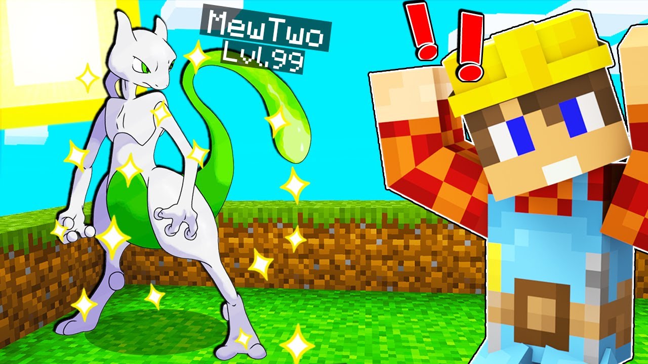 HO CATTURATO SHINY MEWTWO POKEMON LEGGENDARIO SULLA PIXELMON!! - YouTube