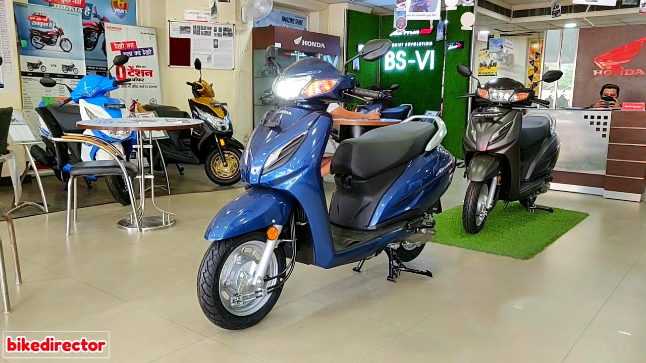 Honda Activa 6G BS6 2021 | New Activa 6G Deluxe Top Model Features ...