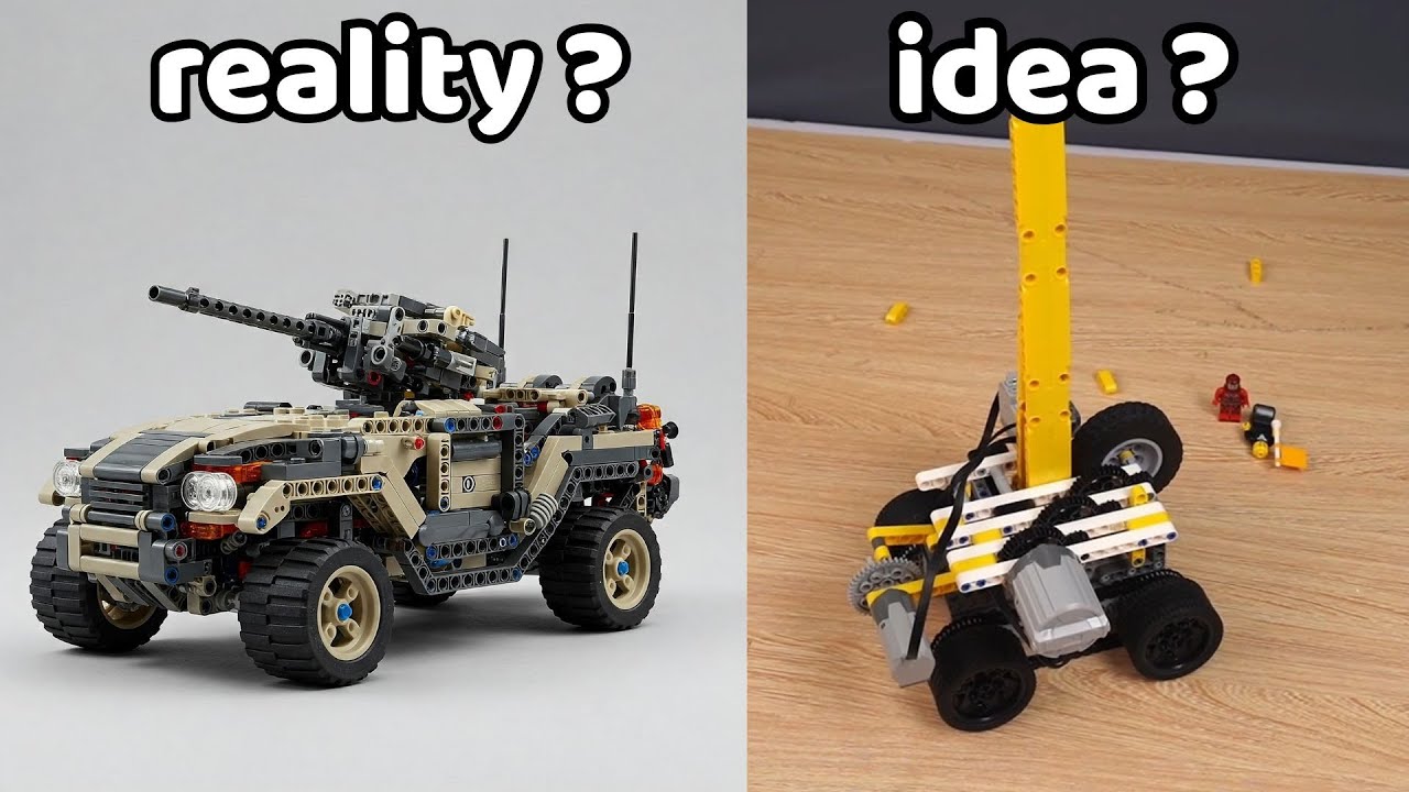 Building a Powerful LEGO Technic Machine Gun Vehicle to Conquer Extreme ...
