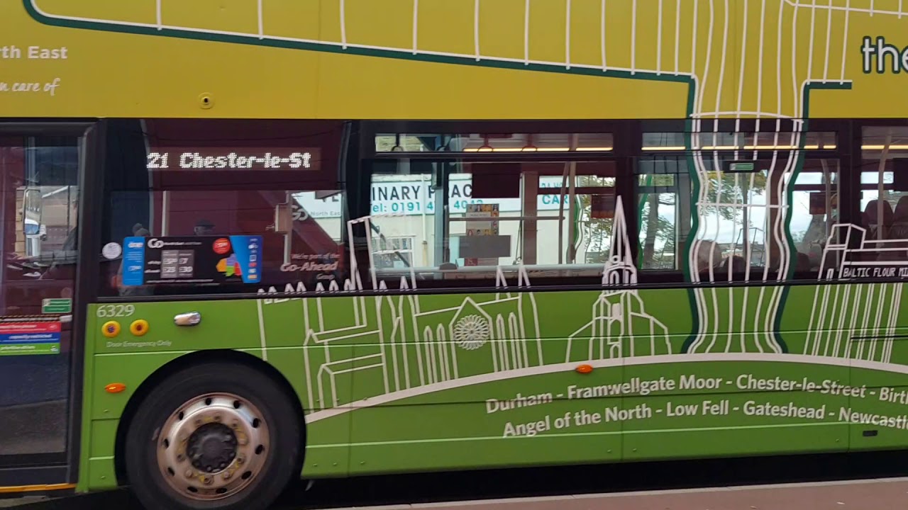 Angel 21: Go North East 6329 (NK67 GNX) - YouTube