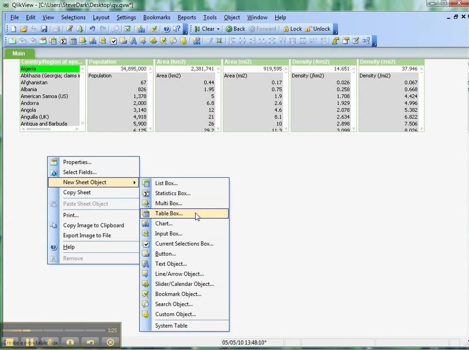 QlikView - Load Data From a Web Page - YouTube
