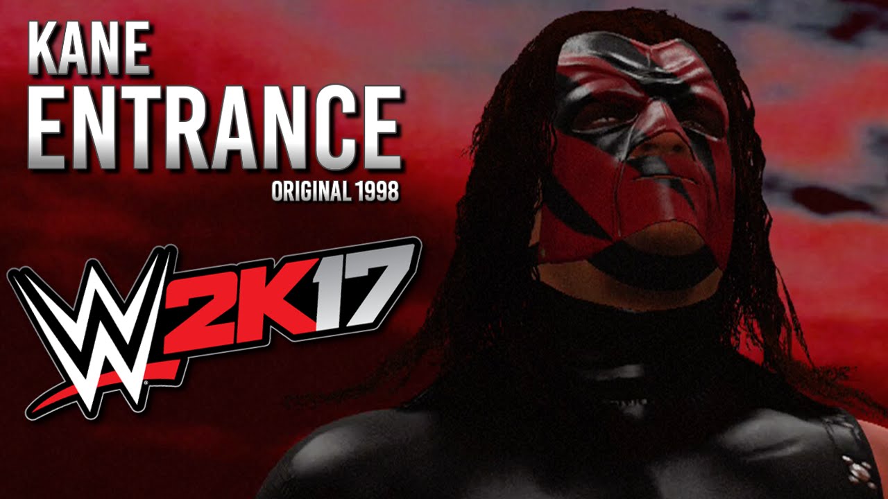 WWE 2K17 OFFICIAL GAMEPLAY - KANE (98 ORIGINAL) ENTRANCE - YouTube