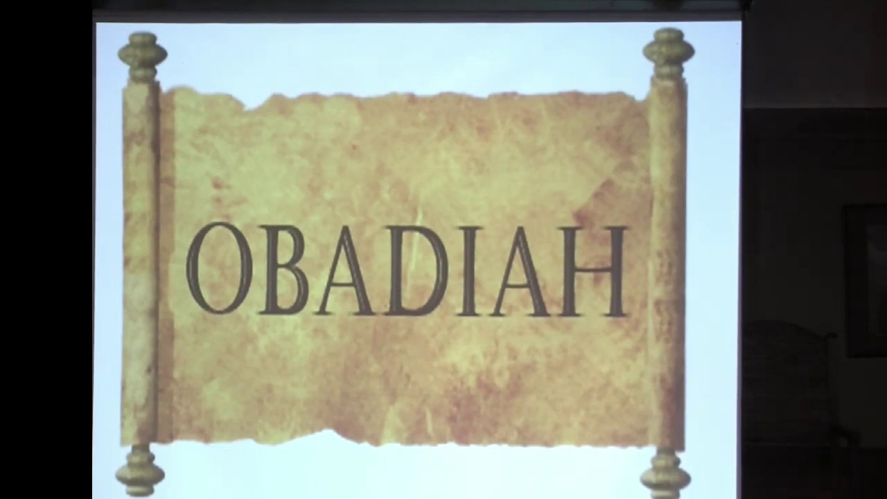 The Book of Obadiah - YouTube