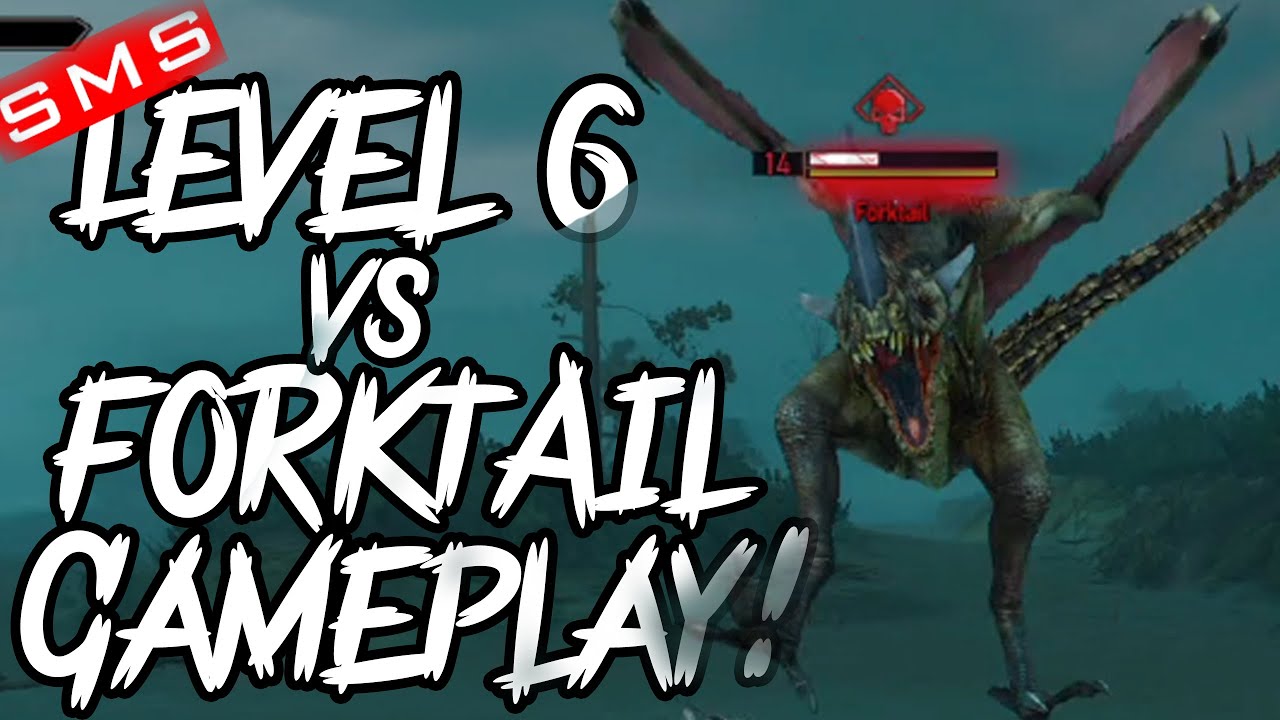 The Witcher 3: Dragon Fight Level 6 vs Level 14 FORKTAIL! DEATH MARCH ...