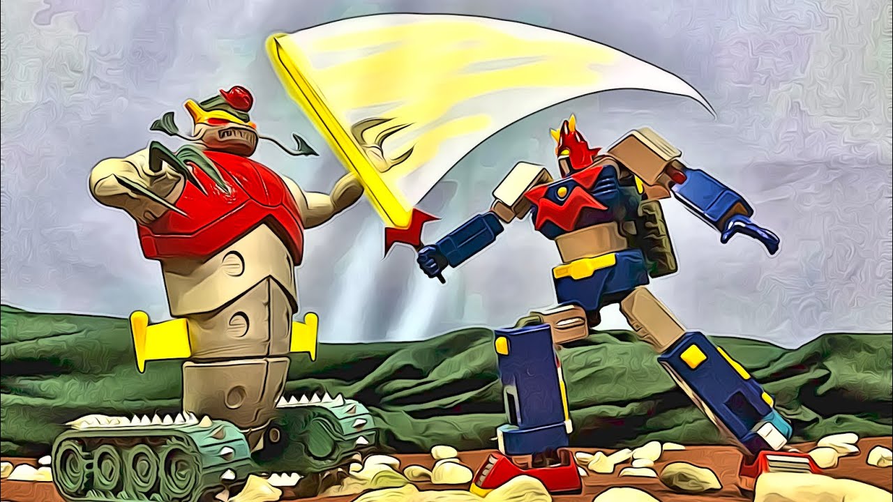 Voltes V Legacy: Voltes V vs Namazuka | Stop Motion | LJPL Animation ...