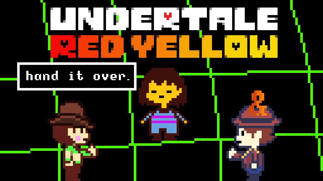 Goldfish Brain mixes red and yellow - Undertale Red & Yellow- Part 01 ...