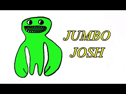 How to draw JUMBO JOSH from GARTEN of BANBAN - YouTube