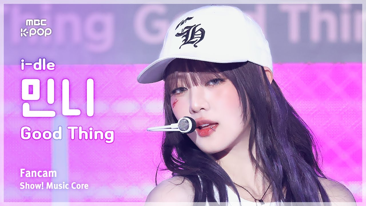 [#음중직캠] i-dle MINNIE (아이들 민니) – Good Thing FanCam | 쇼! 음악중심 | MBC250524 ...