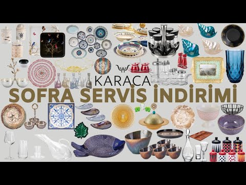 KARACA.COM.TR I KARACA SOFRA SERVİS GRUBU I SEPETTE %12 İNDİRİM I 2 AL 1 ÖDE I 3 AL 2 ÖDE