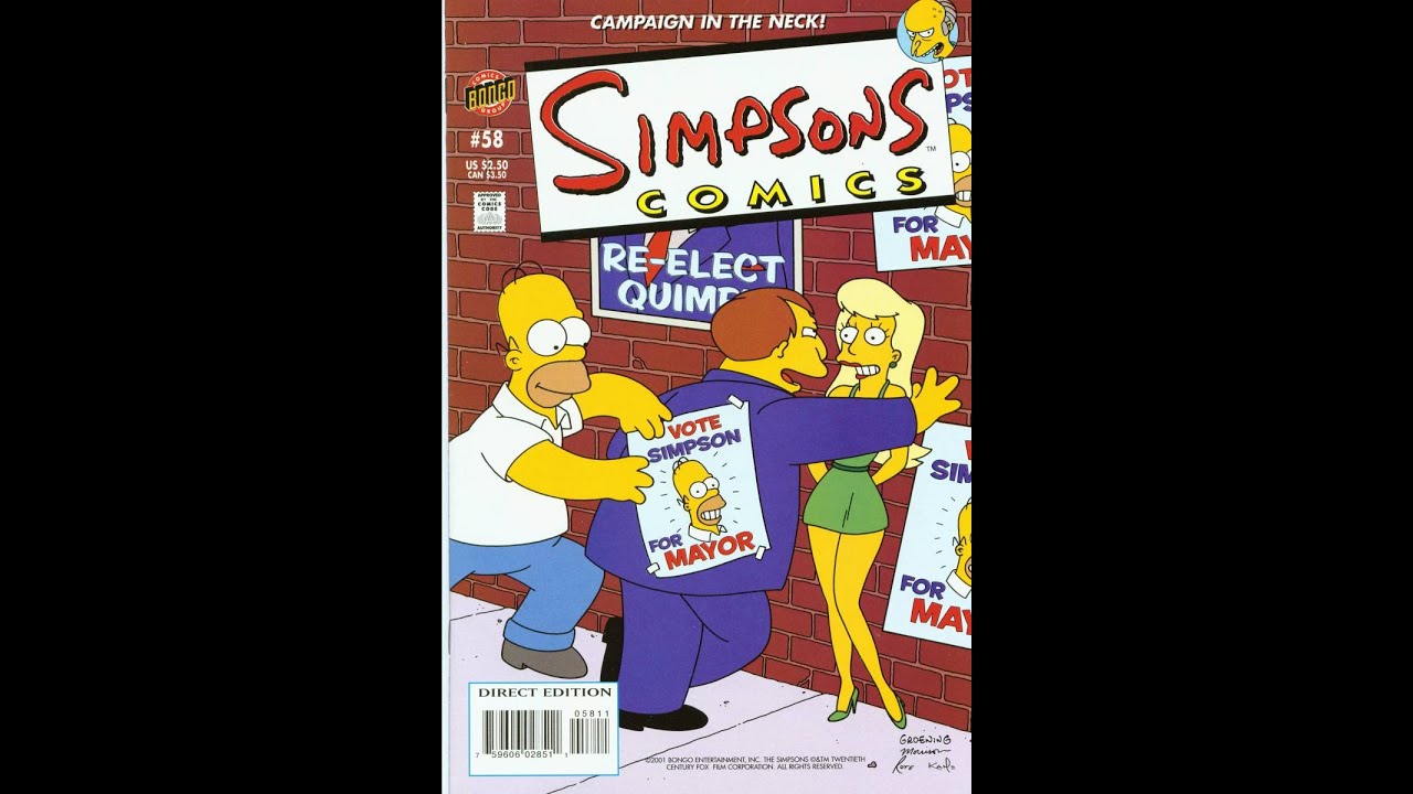 The Simpsons Comics 058 - YouTube