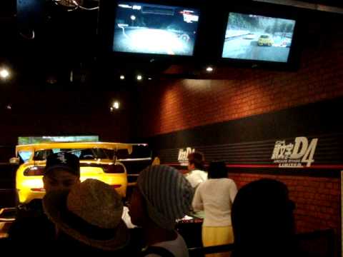 お台場 JOYPOLIS INITIAL D - YouTube