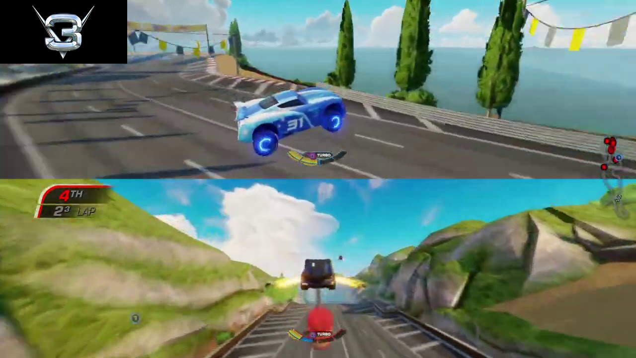 Cars 3 turbo taking rockets - YouTube