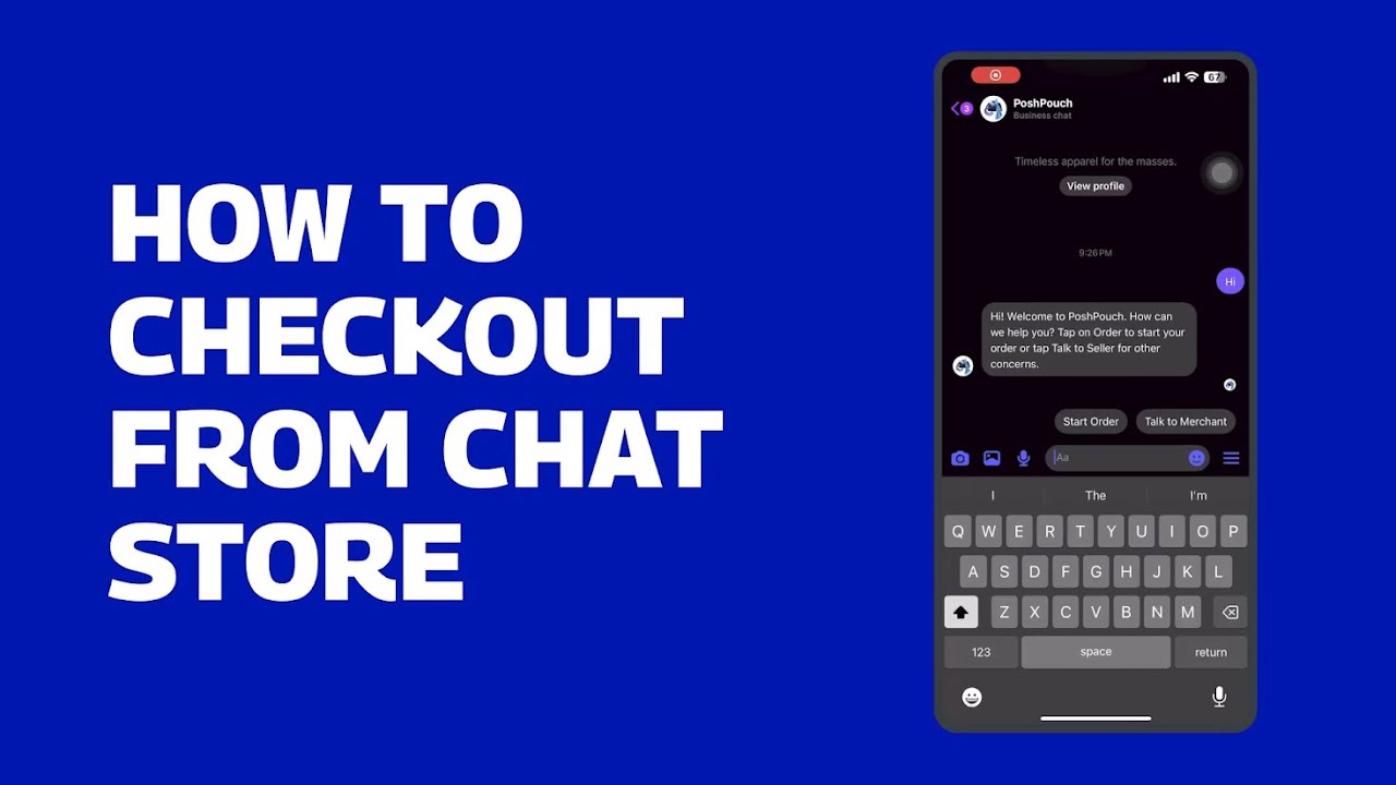 All-New Enstack: How to Checkout from Chat Store - YouTube