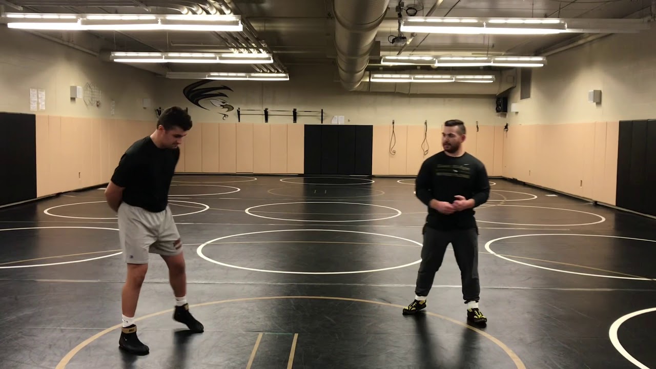 Stance and movement: shadow wrestling drill - YouTube