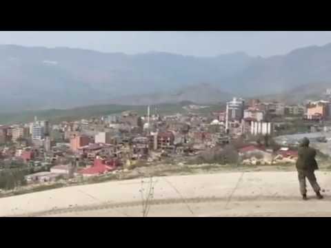 Sirnakta teroerist hedefler zma ile vuruldu