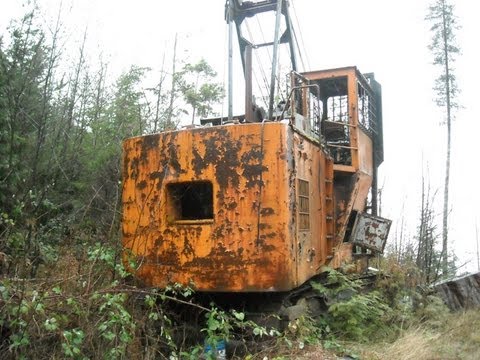 Abandoned Log Loader - YouTube