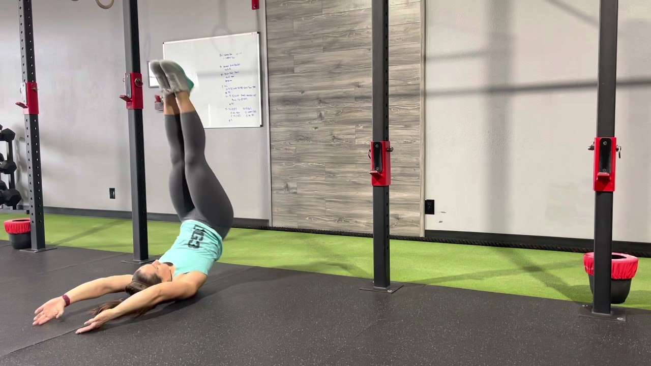 Inverted Burpee to Donkey Kick Handstand Against Wall - YouTube