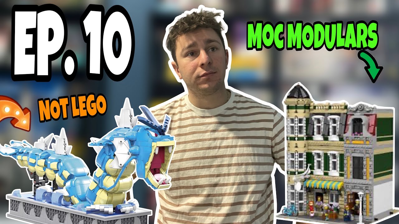 LEGO vs Mega Construx | How to build Lego moc modulars | SC Responds To ...