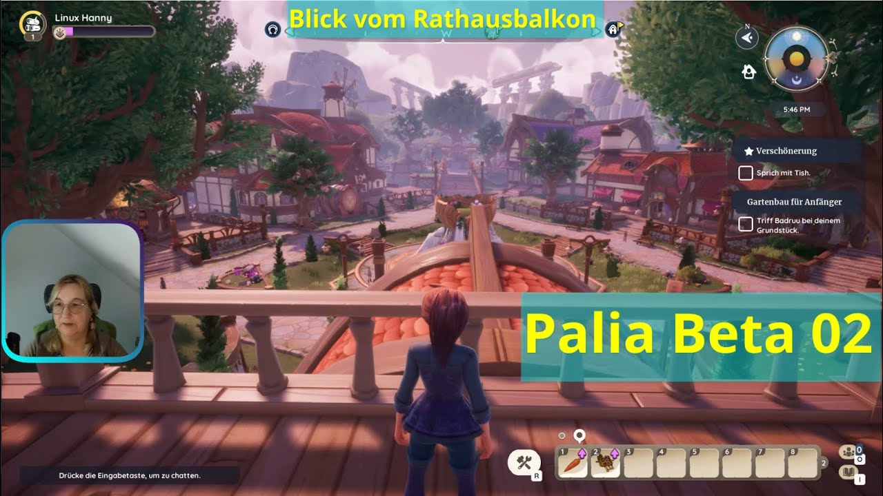 Palia Beta 02 - Heroic Game Launcher - Besuch im Rathaus - YouTube