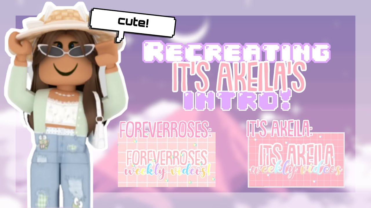 Recreating @ItsAkeila intro! #shorts - YouTube