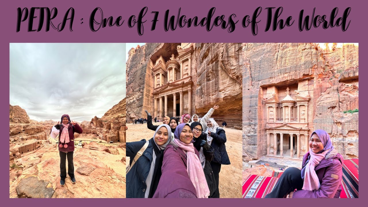 [VLOG] The Lost City of Petra | winter sem break - YouTube