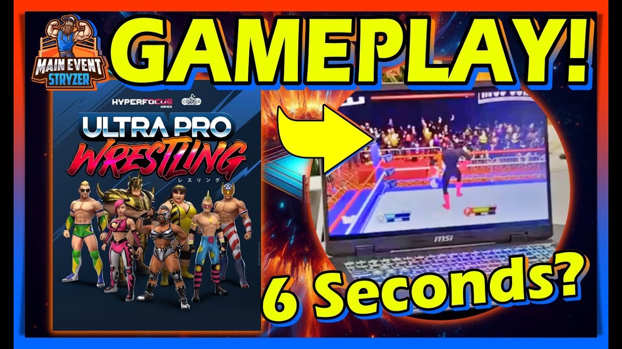 Ultra Pro Wrestling 6 Seconds of EXCLUSIVE Gameplay from Gamescom ...
