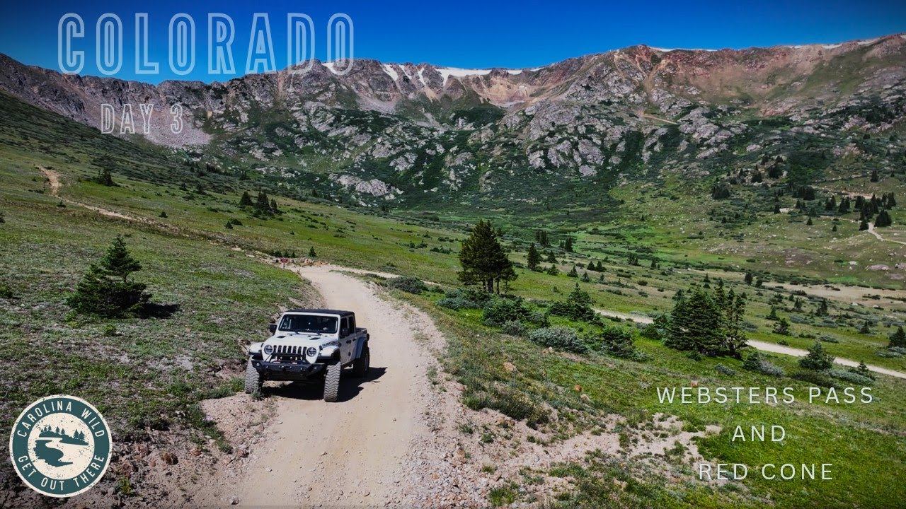 Colorado Offroad Trails - Red Cone and Websters Pass - YouTube