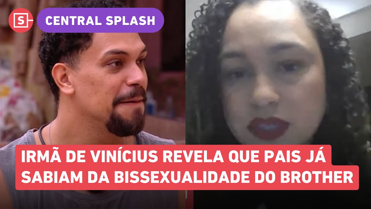 BBB 25: Irmã de Vinícius revela que pais já sabiam da bissexualidade do brother: 'eu conversei ...