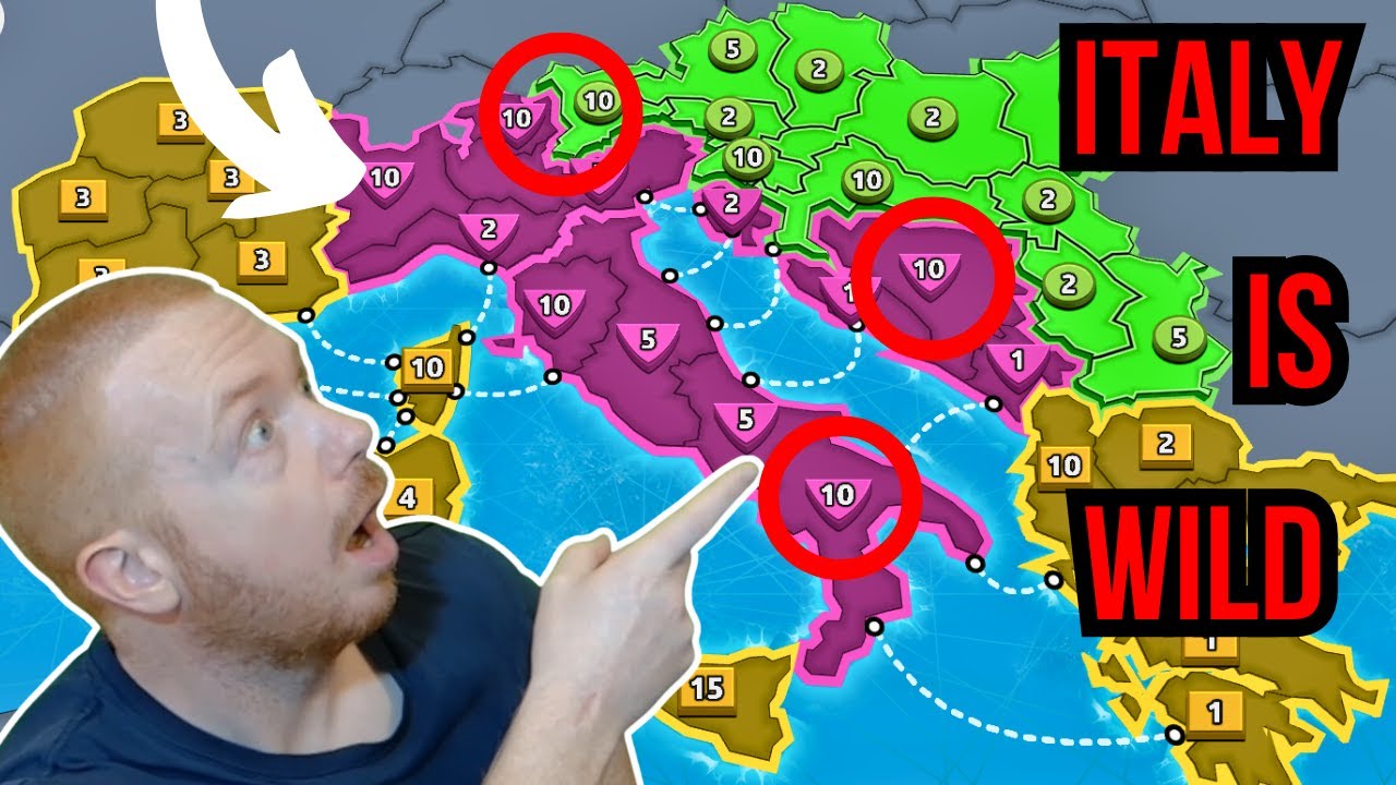 The Italy Risk map is Awesome! - YouTube