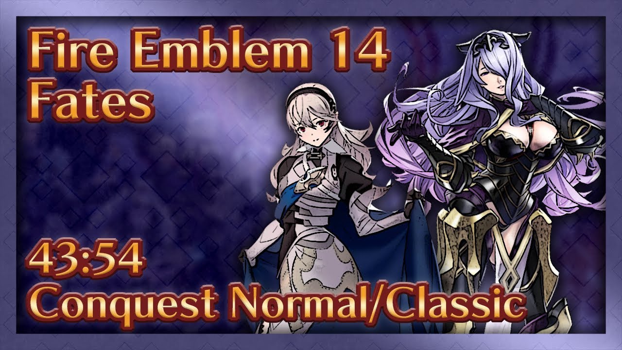 Fire Emblem 14 Fates: Conquest Ex-WORLD RECORD - 43:54 - YouTube
