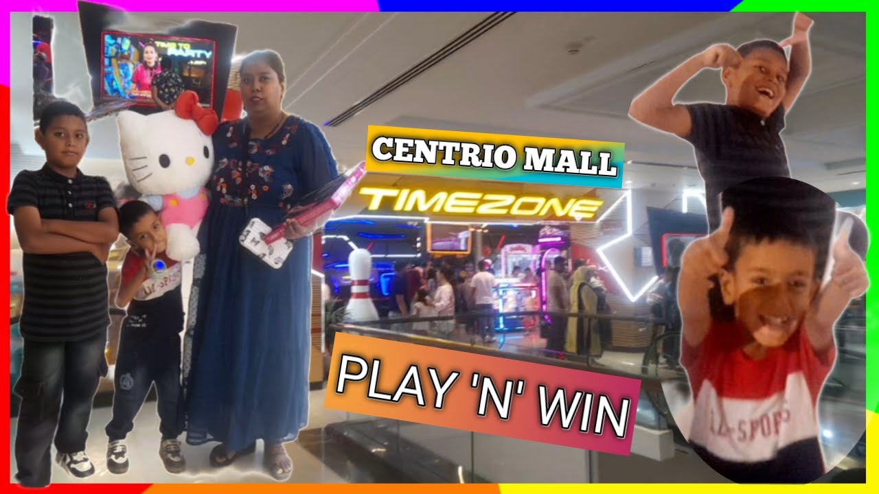 TIMEZONE centrio mall || ARCADE GAMING ZONE || Best gaming centre in ...