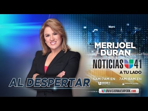 Merijoel Duran Univision 41 Al Despertar - YouTube