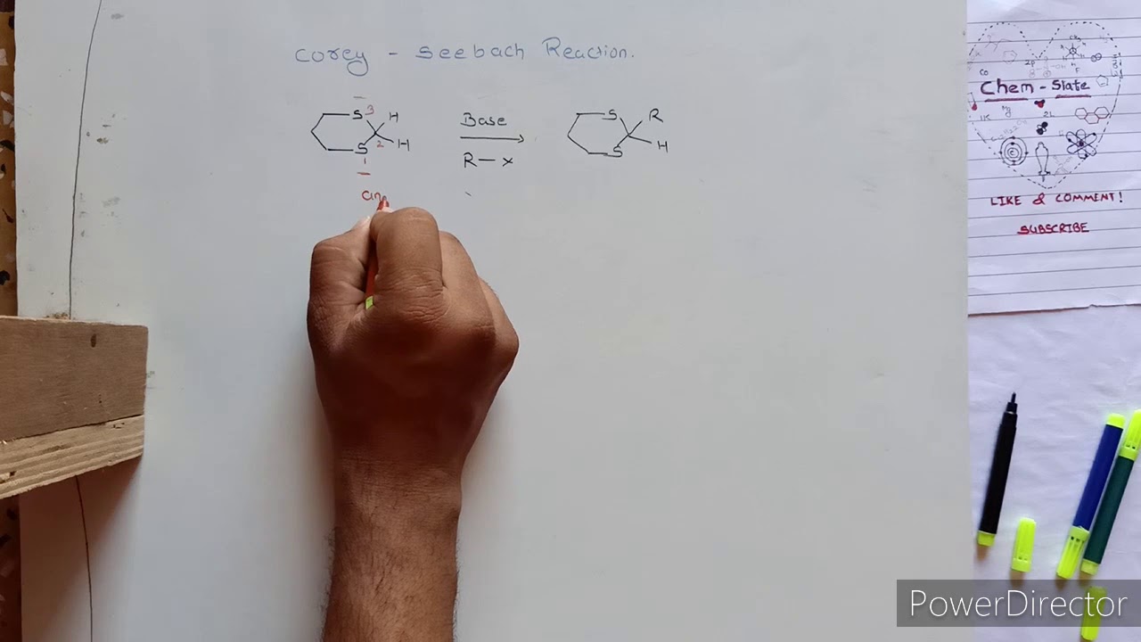 Corey seebach reaction - YouTube