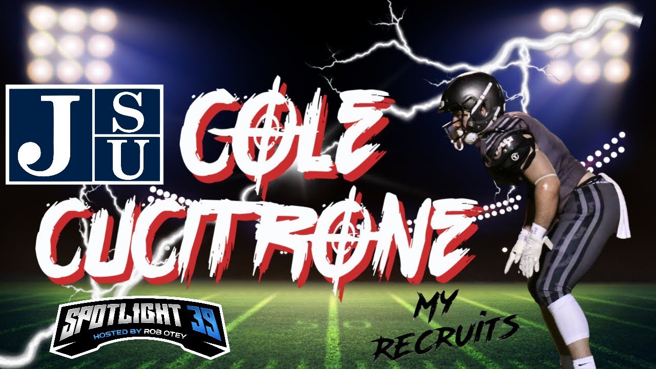JACKSON STATE COMMIT l Cole Cucitrone l LB l JUCOPRODUCT l Interview l ...