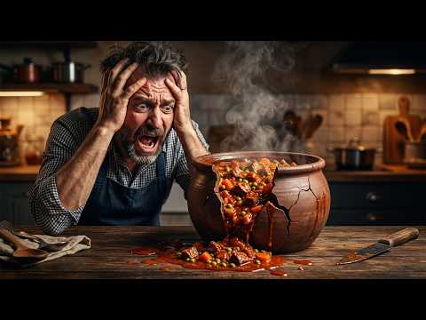 İkinci defa aldığım Güveçte Orman kebabı yapayım dedim ama buda Çatladı 😱