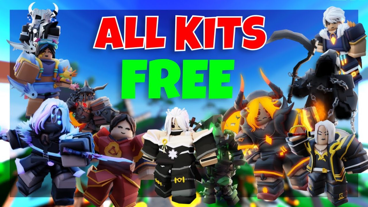 Giving Away EVERY KIT! | Roblox BedWars - YouTube