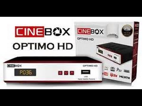 NOVA ATUALIZAÇAO DO CINEBOX OPTIMO HD 05/01/2016 - YouTube