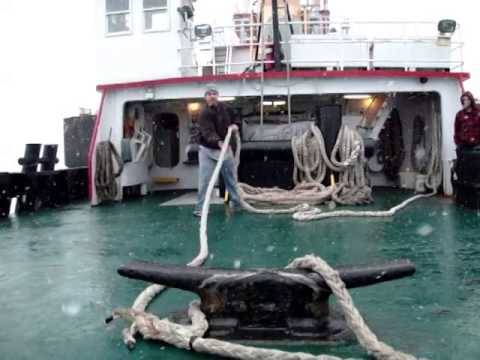 Throwing a line #1 - YouTube