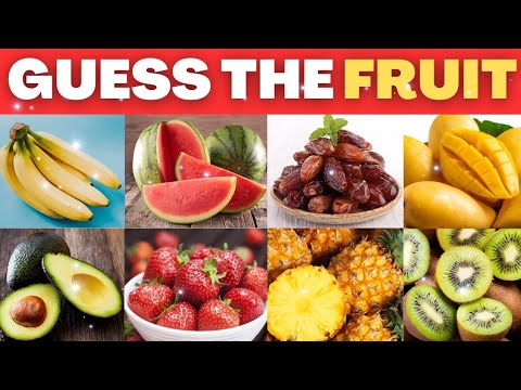 Guess The Fruit Quiz | 60 Fruits in 3 Secondes - YouTube