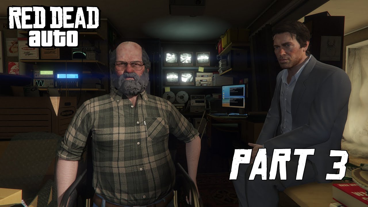 Red Dead Auto Gameplay Part 3 Uncle (RDR2 in GTA 5 Mod) - YouTube
