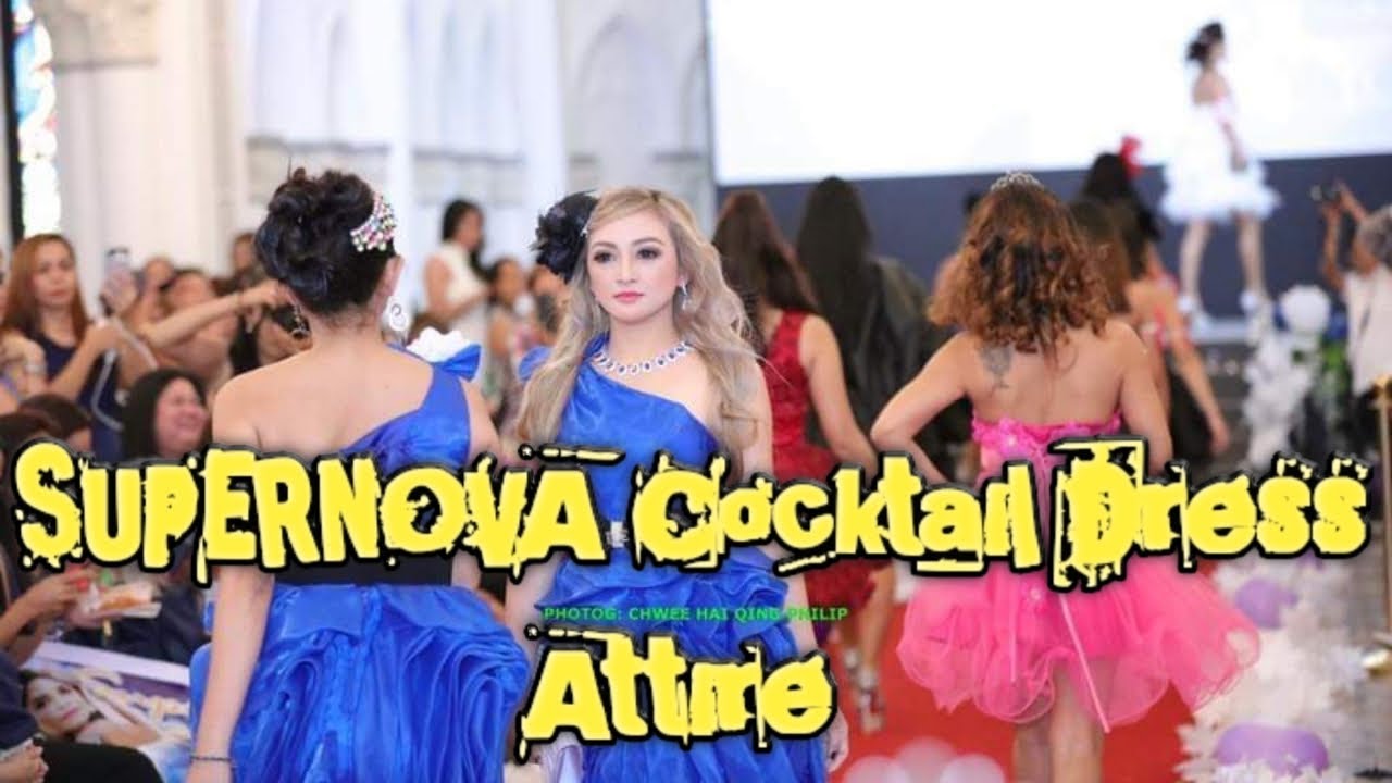 COCKTAIL DRESS ATTIRE (SUPERNOVA) - YouTube