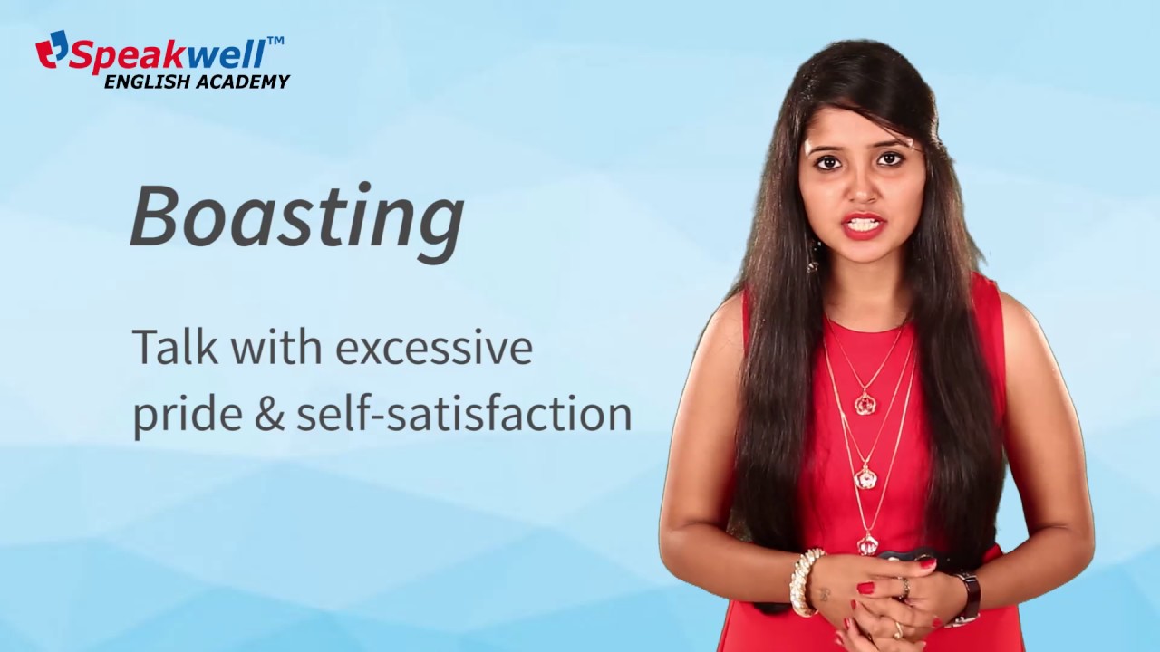 Daily Vocabulary lessons – Word 68 Boasting - YouTube